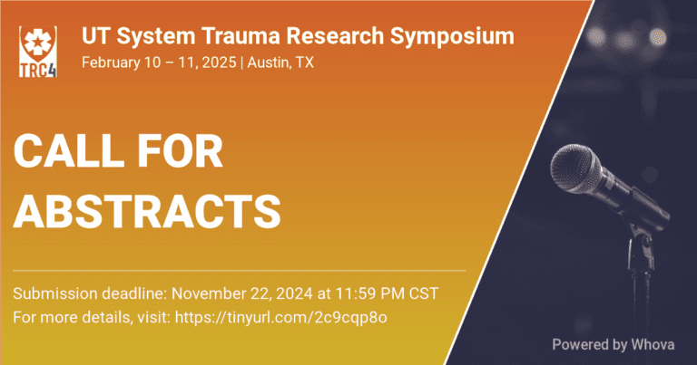CALL FOR ABSTRACTS | Trauma Research and Combat Casualty Care ...